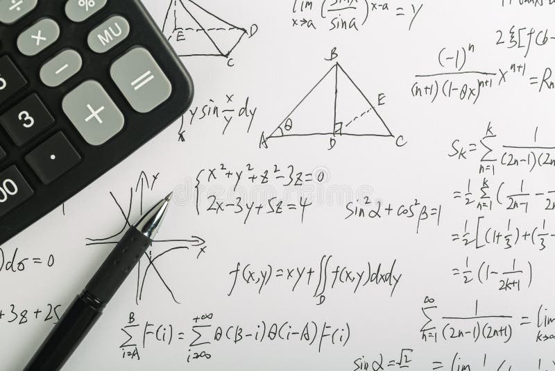 Math Concept stock image. Image of geometry, math, calculus - 71385143