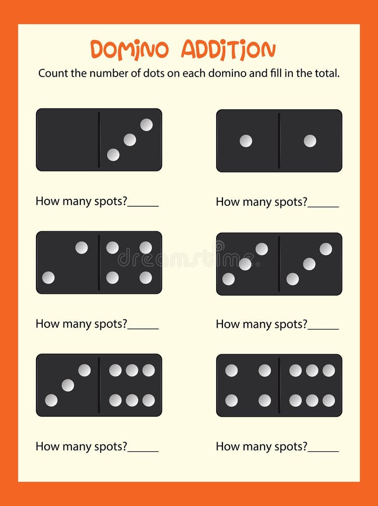 Domino Math Stock Illustrations – 106 Domino Math Stock Illustrations ...