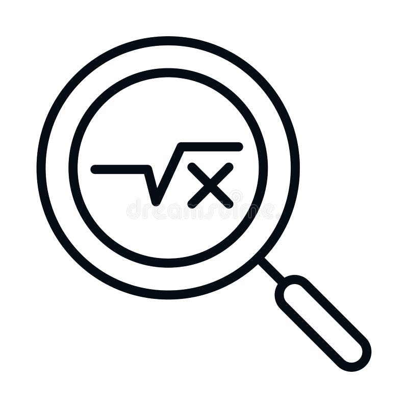 Math Education School Science Formula Equation Concept Line and Style ...