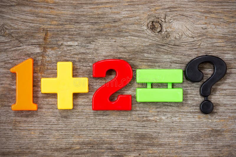 Math Example Plastic Numbers Stock Photos - Free & Royalty-Free Stock ...