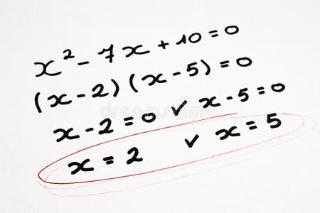 Math exercise stock image. Image of exercise, wisdom - 17495801
