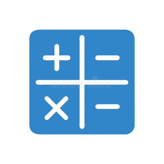 Math Formula Icon for Educational Resources Stock Vector - Illustration ...