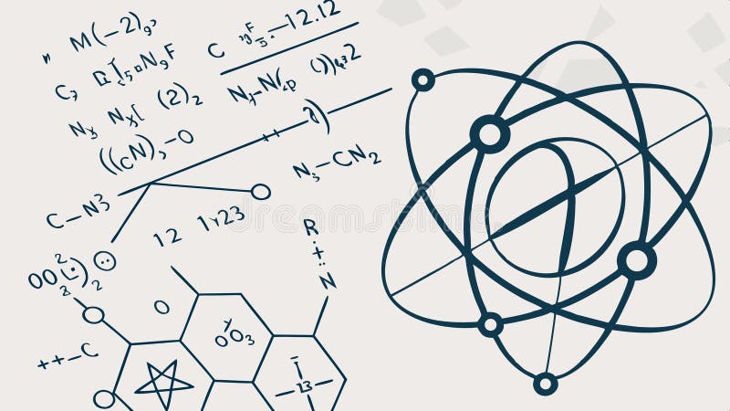 Math Formulas and Brain, Representing Education and Scientific Study ...