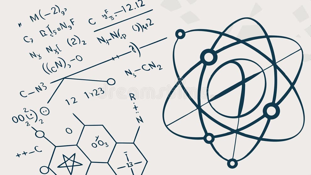 Math Formulas and Brain, Representing Education and Scientific Study ...