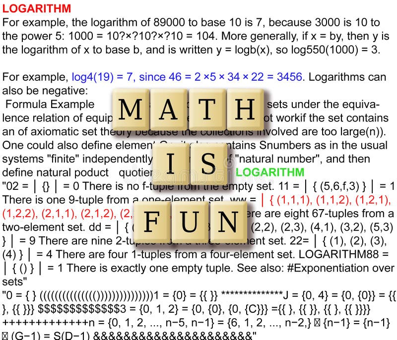 Math is fun stock image. Image of design, closeup, approach - 32541513
