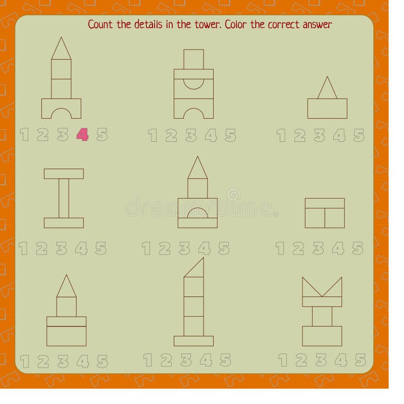 Math Game for Children. Addition and Subtraction. the Score is 1-20 ...