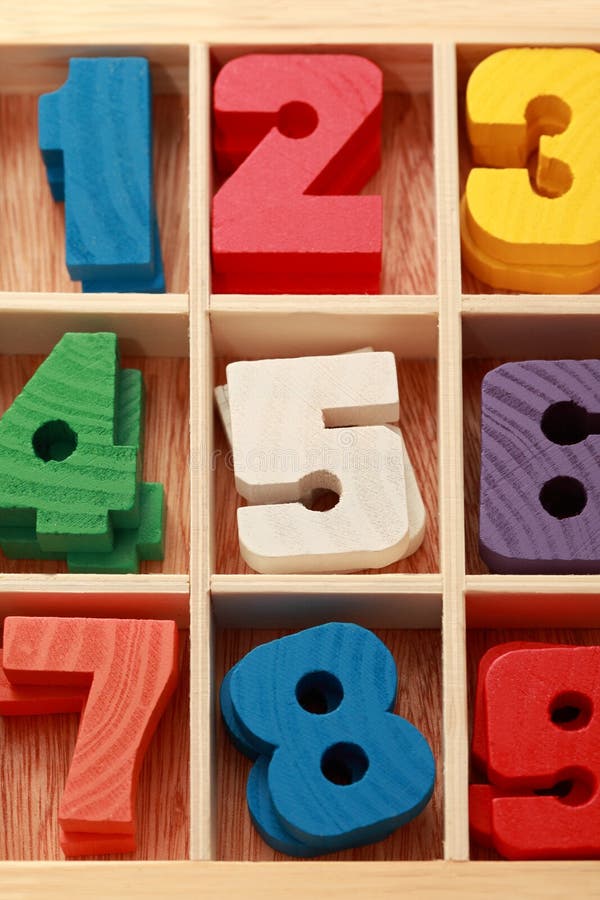 Math Game for Junior Age with Signs of Number Stock Photo - Image of ...