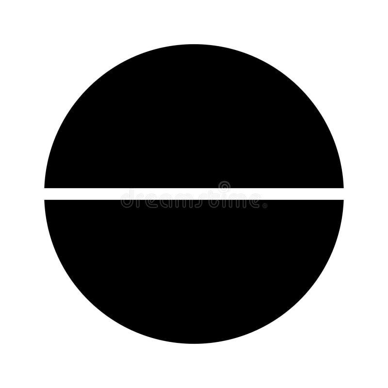 Math icon half stock illustration. Illustration of learn - 342880303