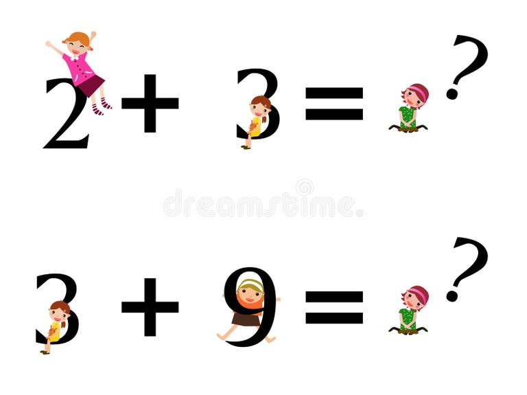 Kids Math Class Cartoon Stock Illustrations – 648 Kids Math Class ...