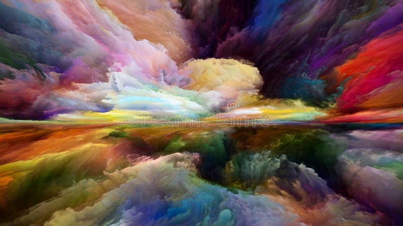 Inner Life of Music stock illustration. Illustration of colorful - 46053507