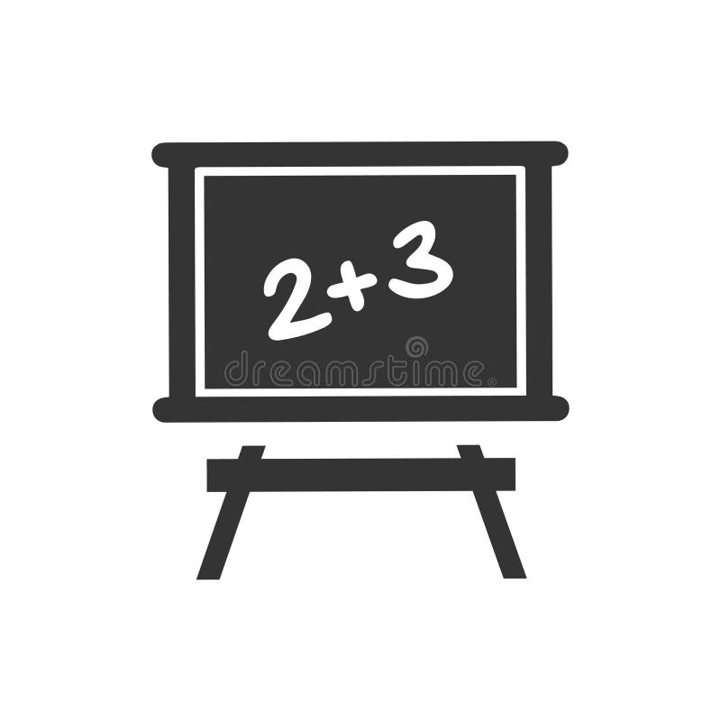 Math Learning Icon stock vector. Illustration of math - 120822089