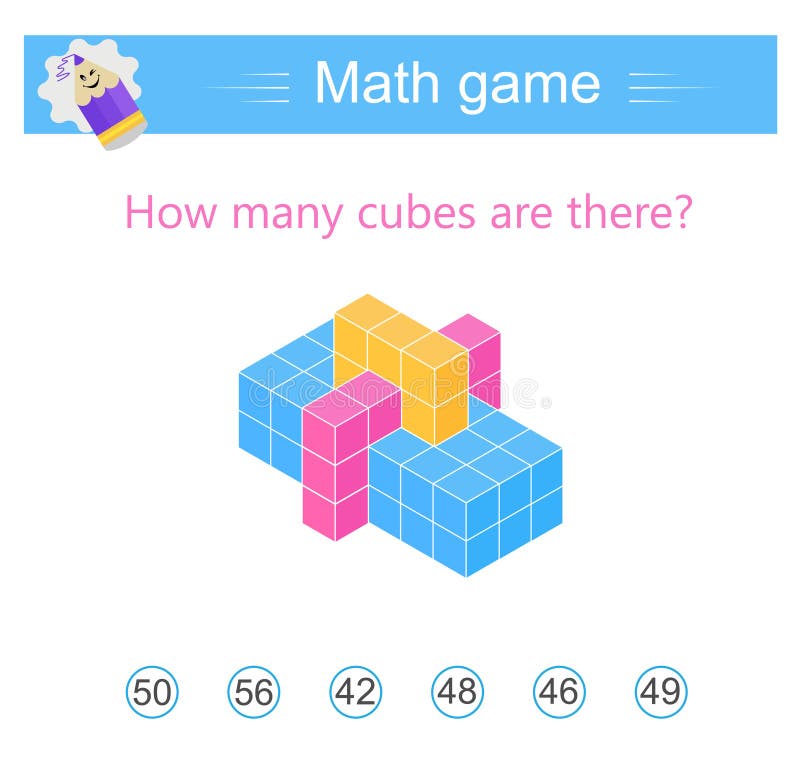 Math Logic Game. Attention Tasks for Kids. Kids Activity Sheet. Answer ...