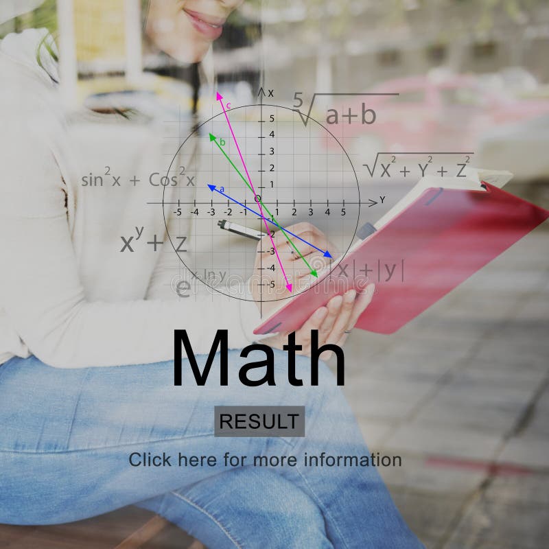 Math Mathematic Education Knowledge School Concept Stock Photo - Image ...