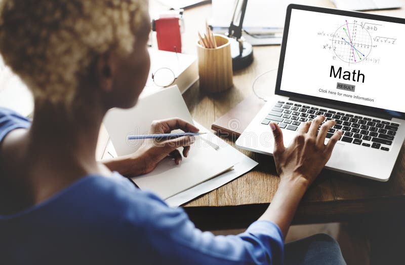 Math Mathematic Education Knowledge School Concept Stock Image - Image ...