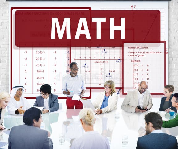 Math Mathematics Calculation Chart Concept Stock Image - Image of chart ...