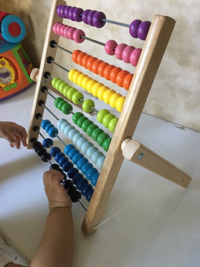 Abacus play kids stock photo. Image of education, mathematics - 130982238