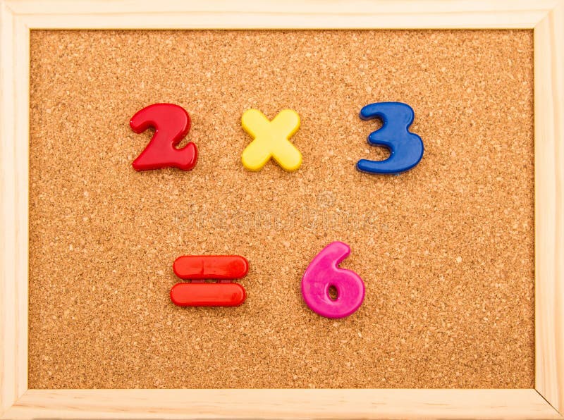 Math Multiplication stock image. Image of sign, learn - 33484473
