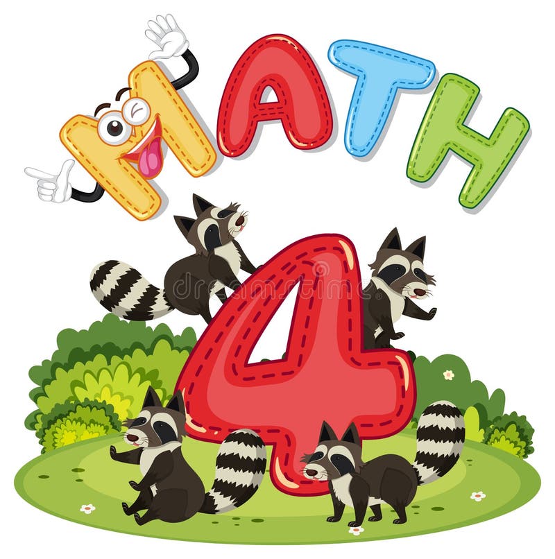 Number 4 Animals Stock Illustrations – 88 Number 4 Animals Stock ...