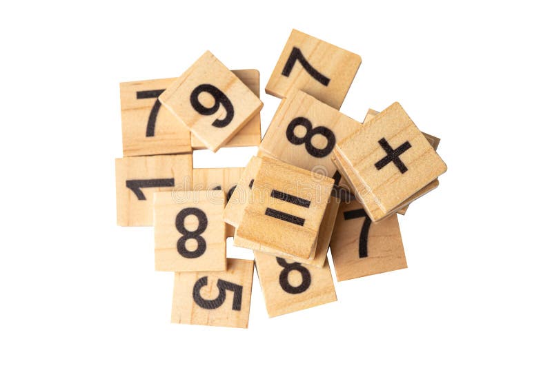 Math Number with Pencil on Answer Sheet Test Choice for Learning ...