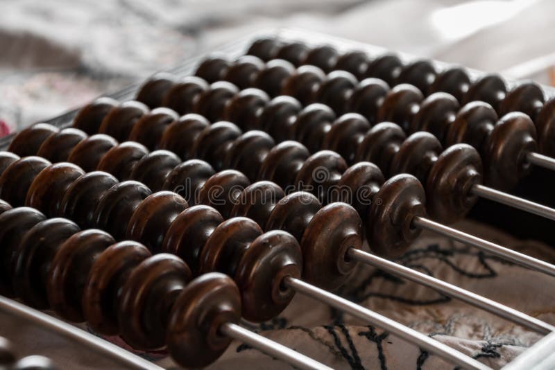 Math numbers old accounts stock image. Image of computer - 216788981