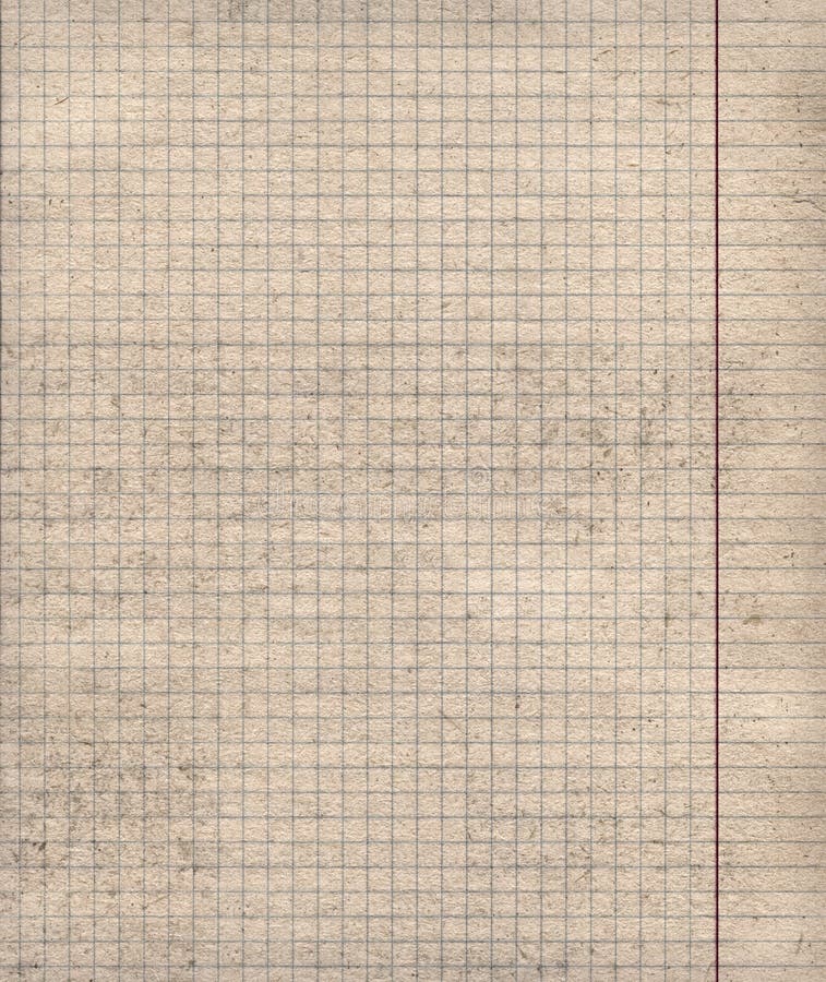 Math Paper Sheet Background Stock Illustration - Illustration of dirty ...