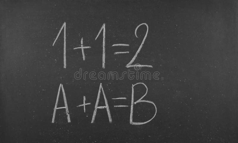 Math Problem and Solution . Stock Photo - Image of comma ...