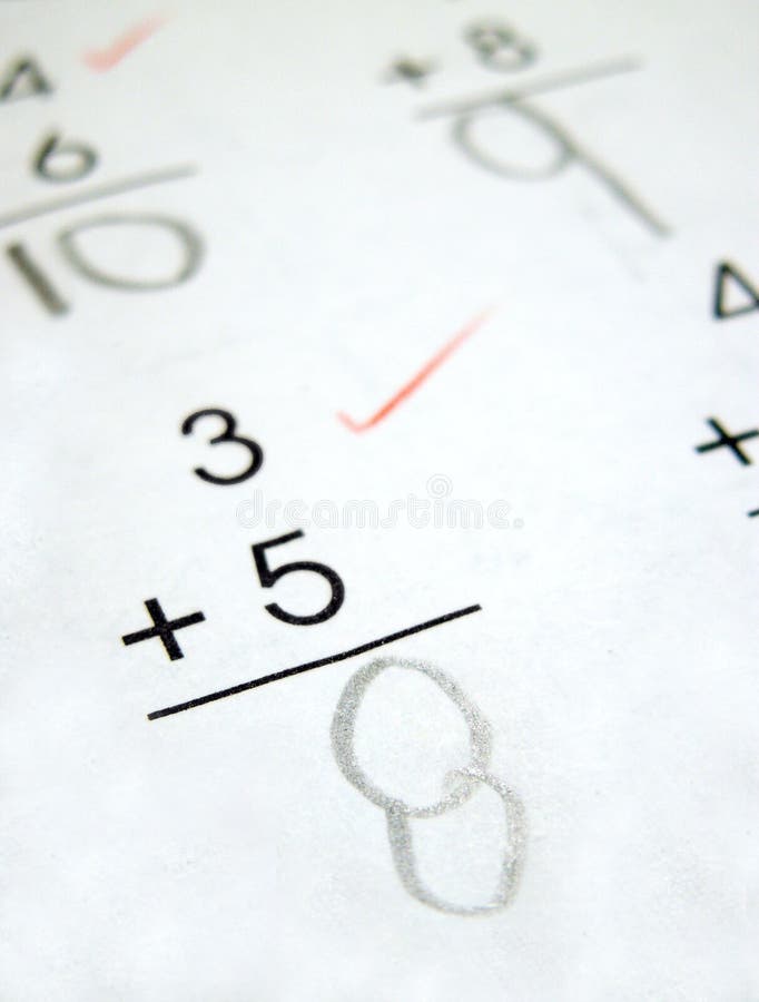 Math problems stock photo. Image of equations, homeschooling - 435258