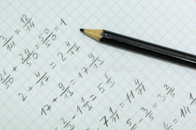 Pencil and Test stock image. Image of writing, evaluation - 3181171