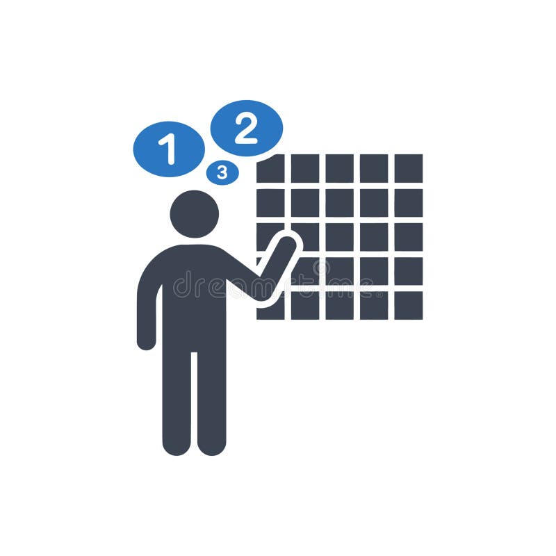 Math Puzzle Icon stock vector. Illustration of solution - 372766857