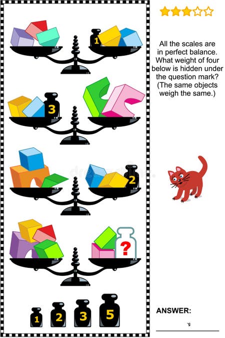 Visual Math Puzzle Triangular Prisms Stock Illustrations – 4 Visual ...