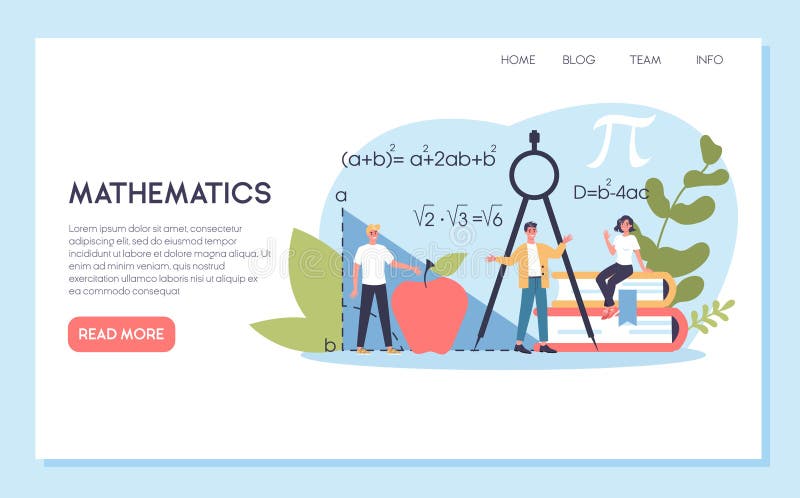 Math school board stock vector. Illustration of college - 22745420