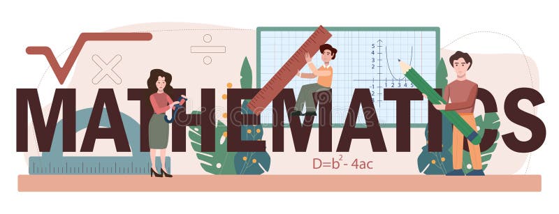 Typographic Math Header Stock Illustrations – 44 Typographic Math ...