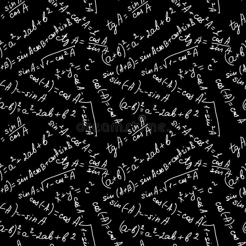 Abstract Math Number Background. Vector Illustration Stock Vector ...