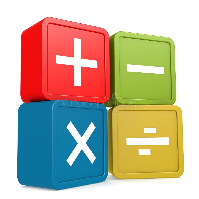 Math Financial Symbols stock vector. Illustration of colors - 39763069