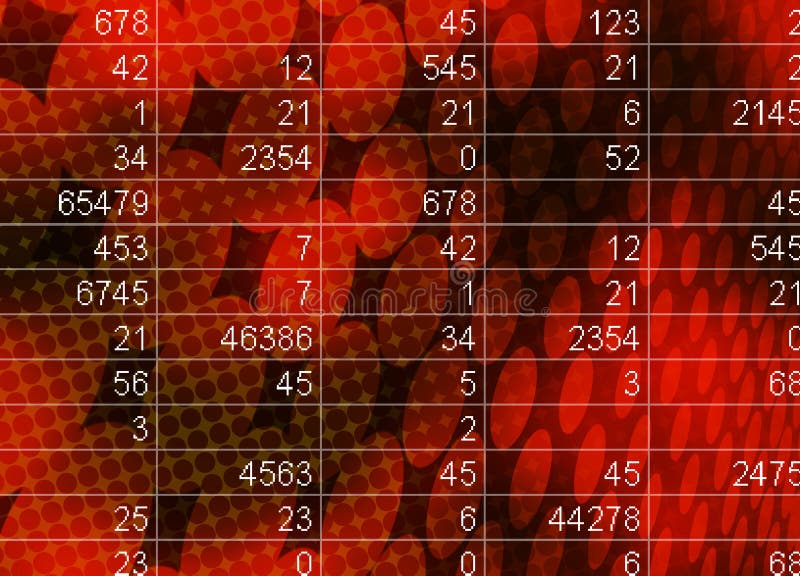 Math and Statistics Concept Stock Illustration - Illustration of ...