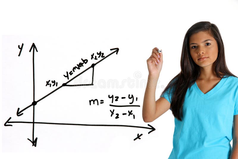 Math Student stock photo. Image of happy, youth, background - 24628452