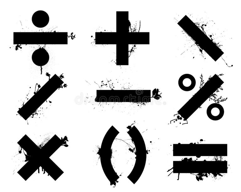 Math Icons Black Stock Illustrations – 3,802 Math Icons Black Stock ...