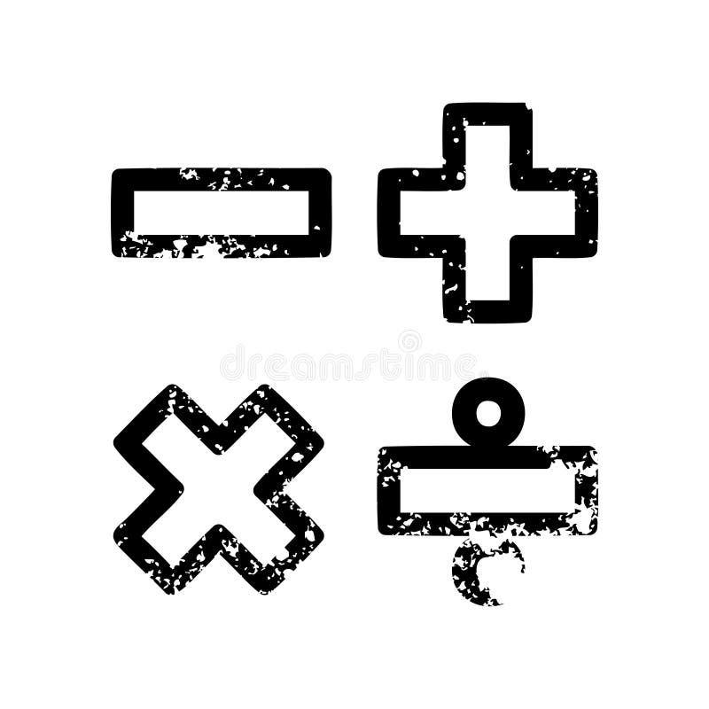 Subtraction Clip Art Black And White