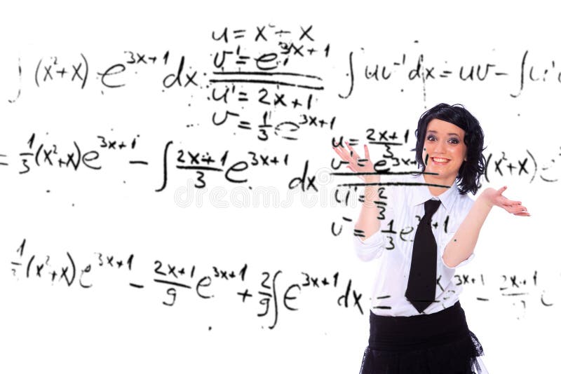 Math teacher stock image. Image of hand, creativity, finance - 18715275