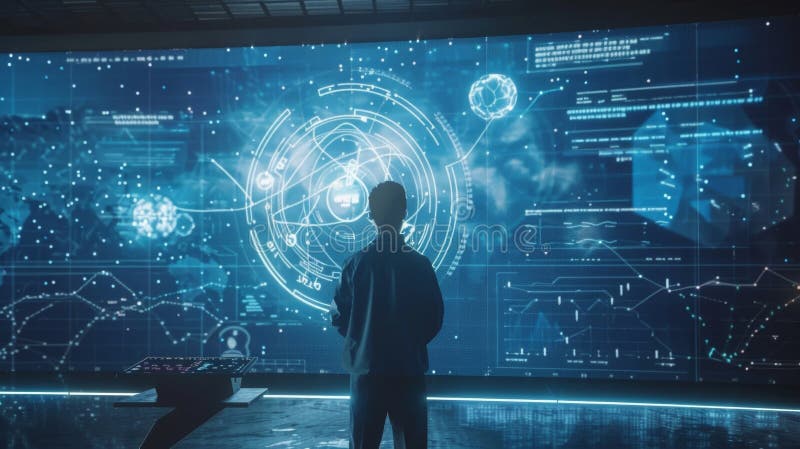 A Math Teacher Demonstrates Complex Equations in Realtime through an ...