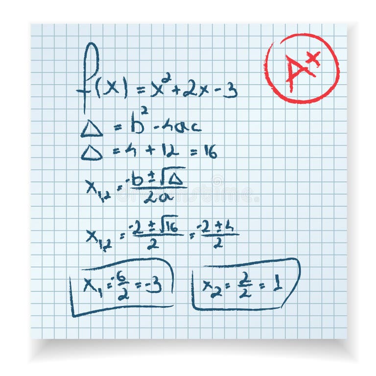 Math Note Stock Illustrations – 7,242 Math Note Stock Illustrations ...