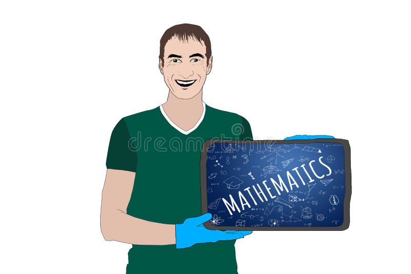 Math Theory and Mathematical Formula Equation Doodle Handwriting Stock ...