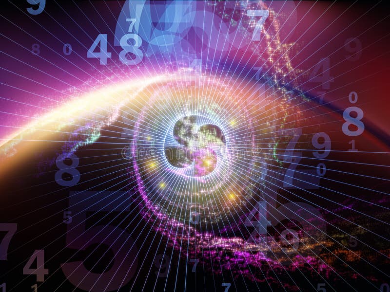 Depth of Mathematics stock illustration. Illustration of black - 31654208