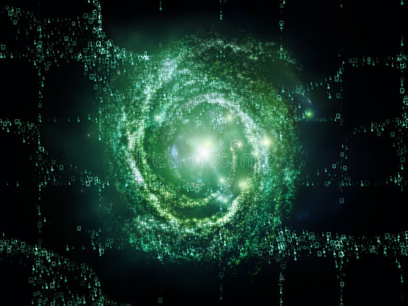 Number Synergy stock illustration. Illustration of macrocosm - 113460401