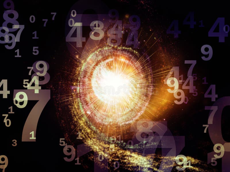 Computing Numbers stock illustration. Illustration of computation ...