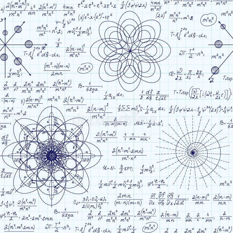 Algebra seamless stock vector. Illustration of figure - 24745345