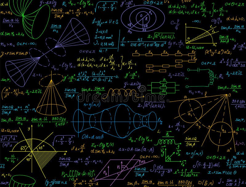 Programming Technical Seamless Pattern With Programming Code Program Flow Diagrams Formulas