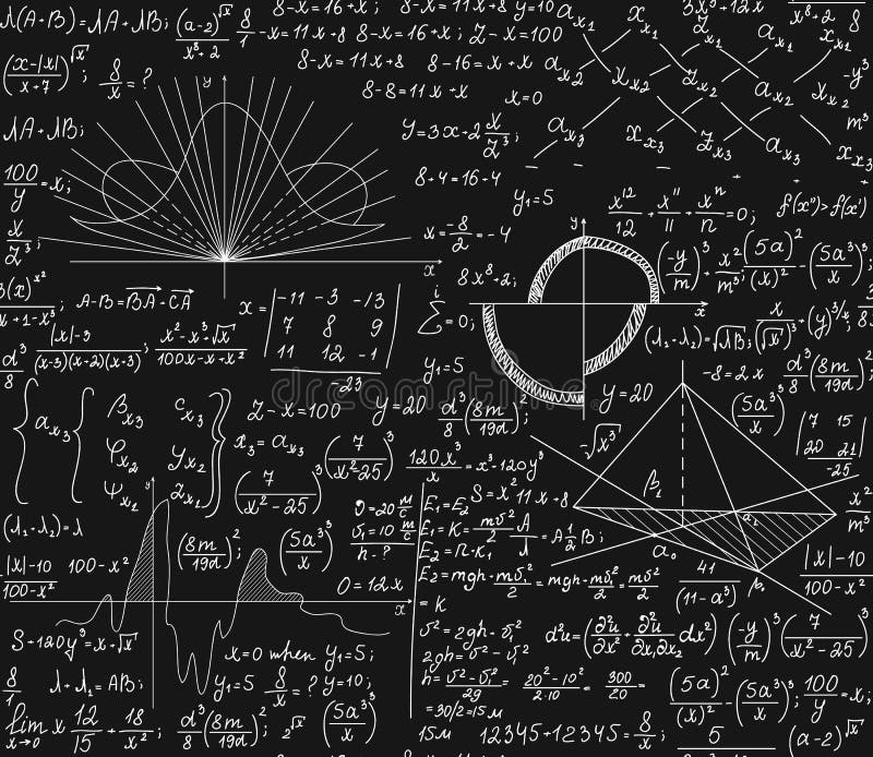 Math Equations Chalkboard Stock Illustrations – 2,036 Math Equations ...