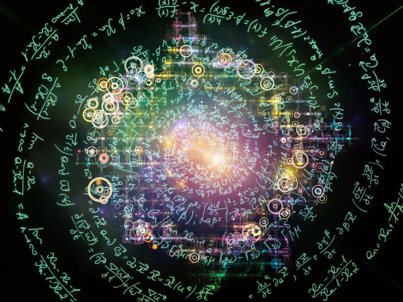 Formula Spiral stock illustration. Illustration of technology - 212526402