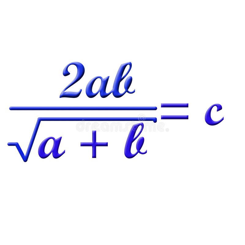 Mathe-Formel stock abbildung. Illustration von schwierig - 50040464
